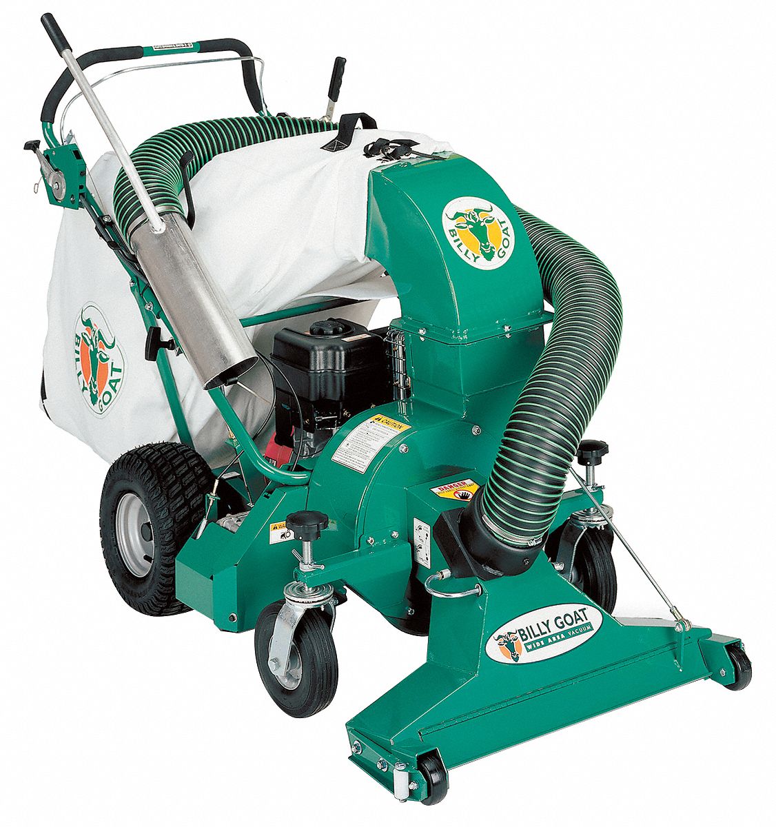 Outdoor Litter Vacuum, Drive Type: Self-Propelled, Bag Volume: 75 gal ...