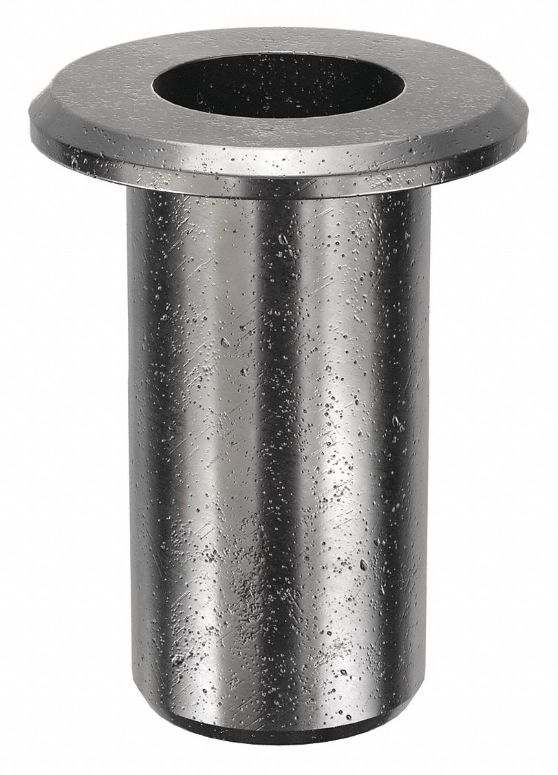 #8-32 Thread Size, 7/16 in Overall Lg, Rivet Nut - 5NNK5|U69136.016. ...