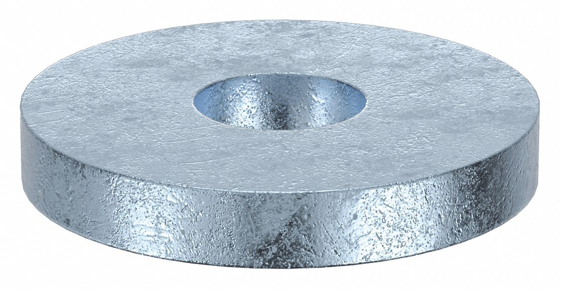 Round, Zinc-Plated, Rivet Washer - 5NNT6|U34360.012.0037 - Grainger
