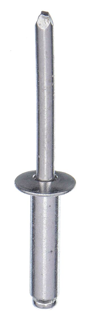 Blind Rivet, Blind Rivet Type Open End, Drill Size #11, PK 250 - Grainger