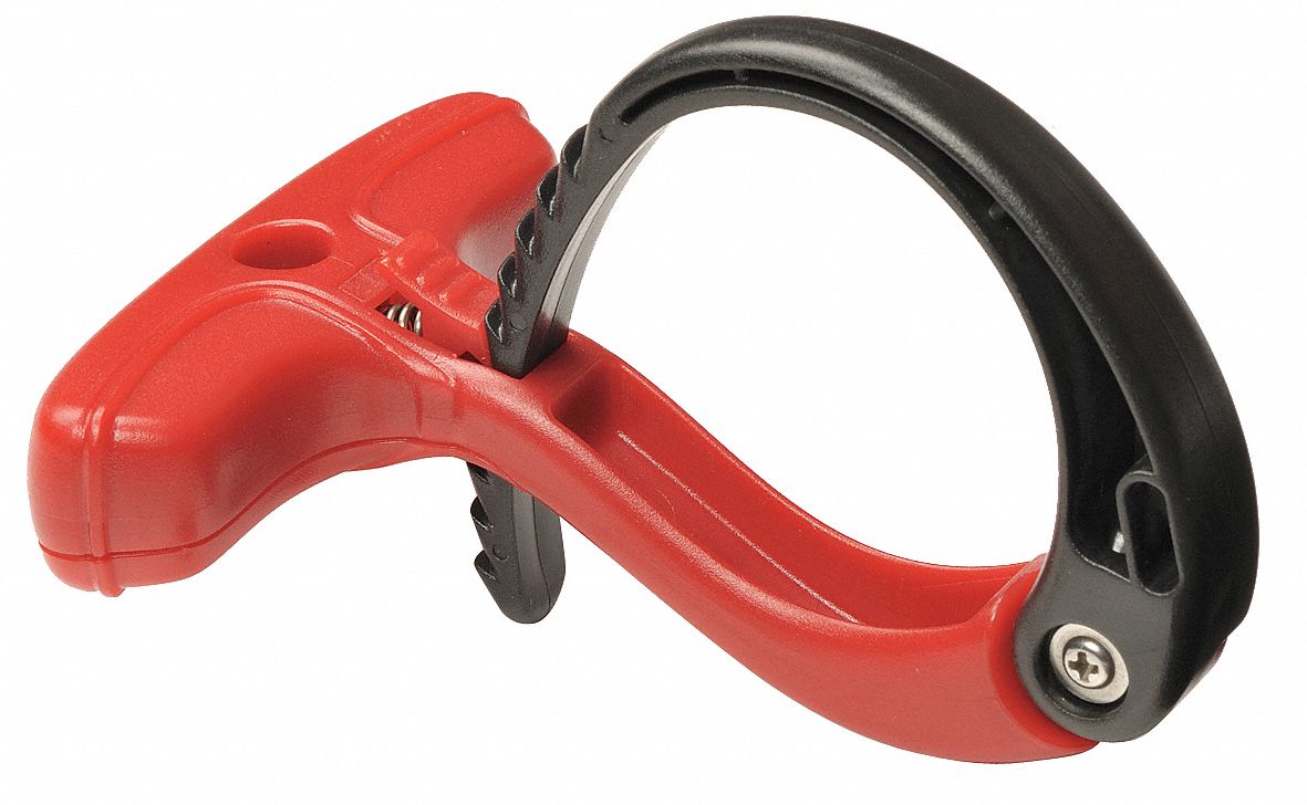 GARDNER BENDER CABLE WRAPTOR, 2 IN MAX BUNDLE, STAINLESS STEEL, BLACK ...