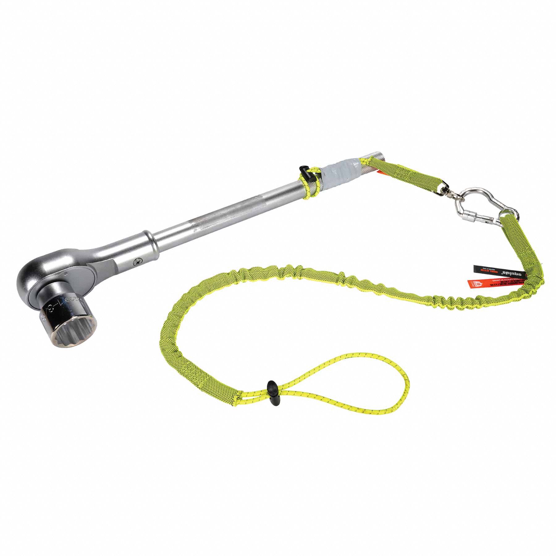 ERGODYNE Shock Absorbing Tool Lanyard: 10 lb Wt Capacity, Ergodyne ...