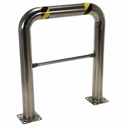 42 1/4 in Top Rail Ht, 7/8 in Mounting Hole Dia, Machine Guard - 5NRC1 ...