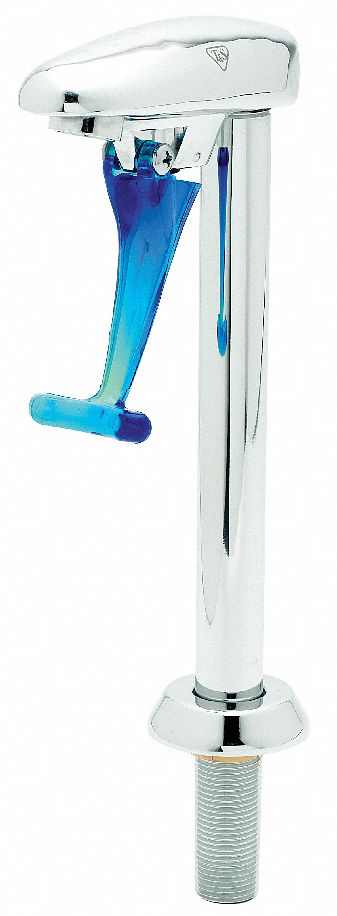 T & S GLASS FILLER, STRAIGHT FAUCET SPOUT, T&S, CHROME FINISH - 1000928 ...