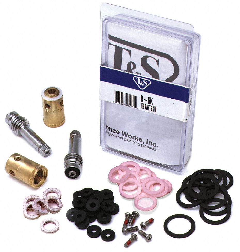 T & S KIT FAUCET SPINDLE REPAIR PARTS - Faucet Cartridges, Stems ...