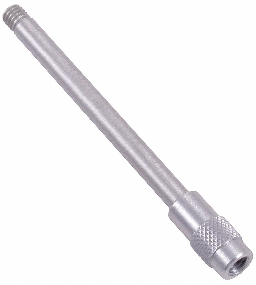 SHIMPO Aluminum Extension Rod,M6 Thread - 5NRL3|FG-M6RD-AL - Grainger