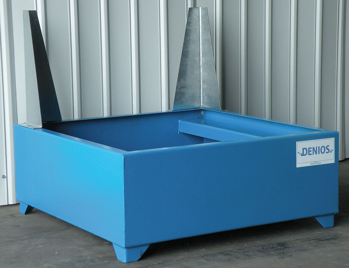 1-Drum Vertical Cabinets, 70 gal Spill Capacity, Safety Cabinet Spill ...