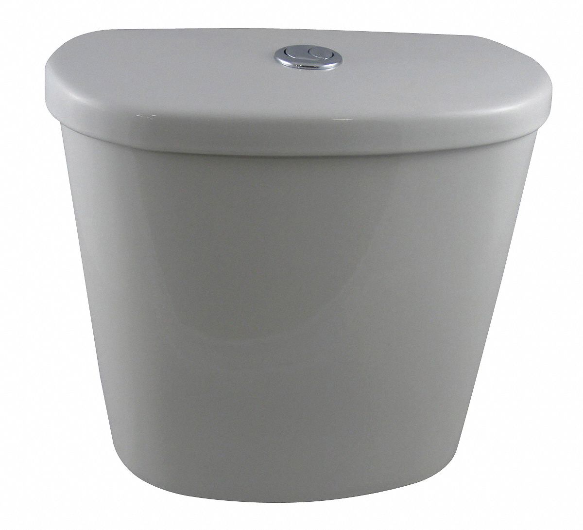 GERBER Gravity Fed Dual Flush, Top Button Actuator, Toilet Tank, 1.1/1. ...