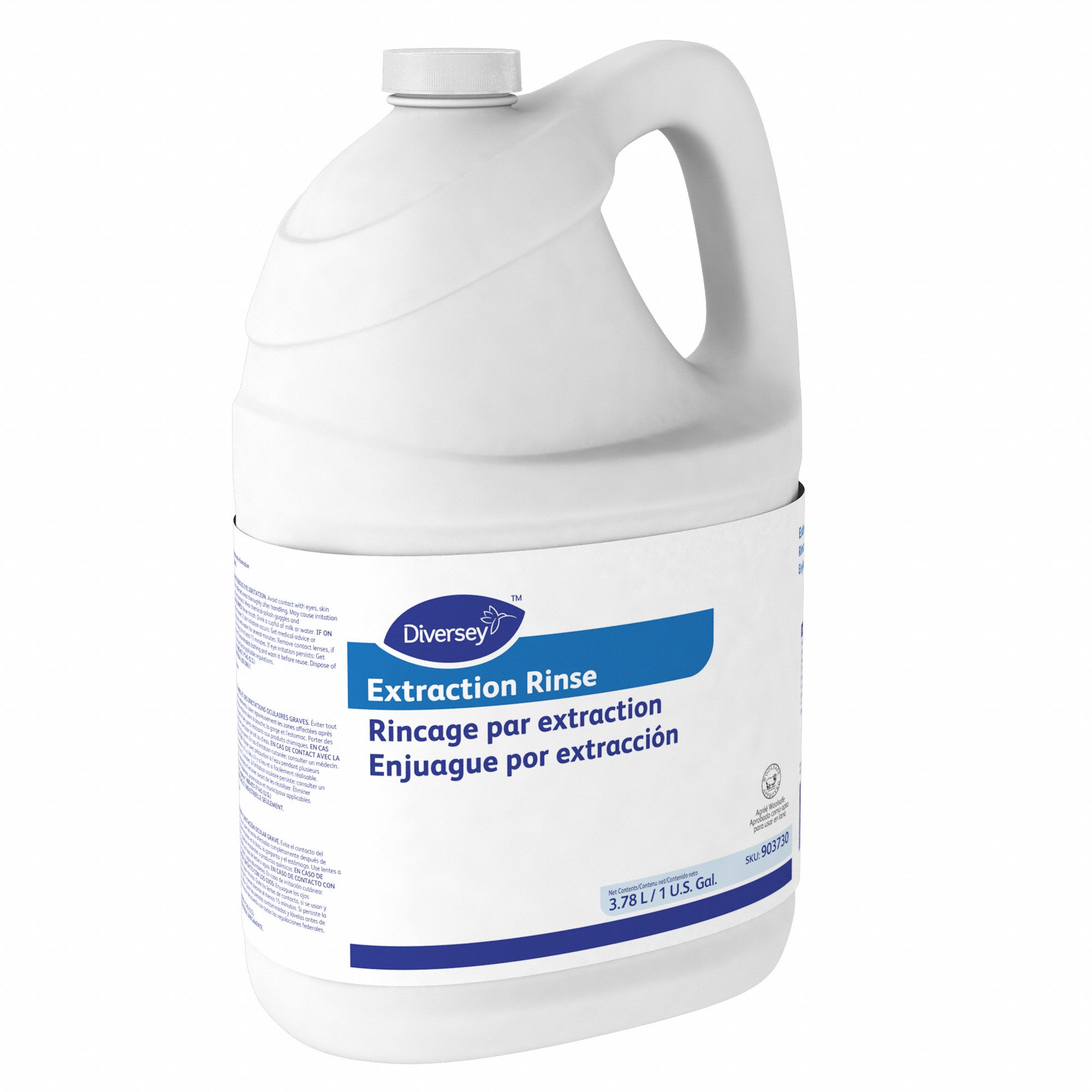 DIVERSEY Carpet Extraction Rinse: Jug, 1 gal, Liquid, Fruity - 5NTZ7 ...