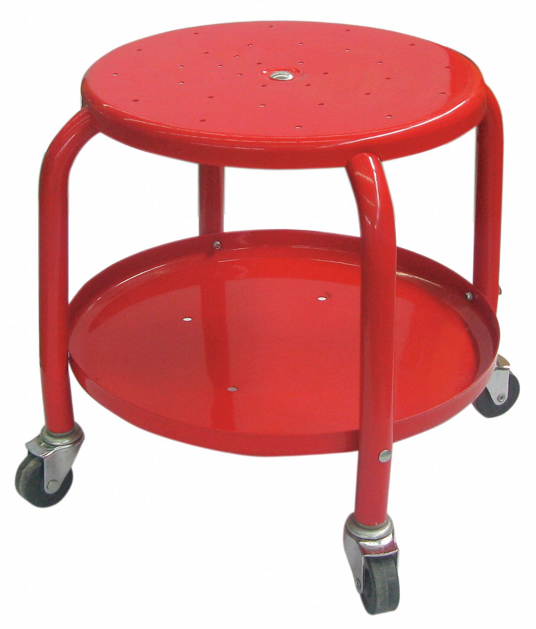Round Tool Trolley Stool - Grainger