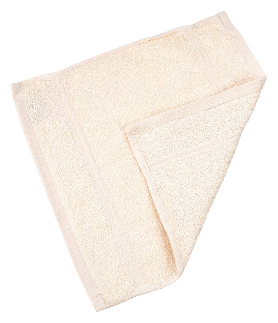 R & R TEXTILE, Beige, 12 in Overall Lg, Wash Cloth - 5NWR2|X03110 ...