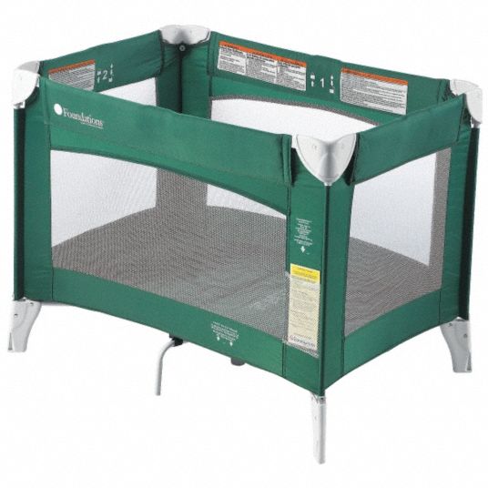 41 in Length, 27 1/2 in Width, 32 1/2 in Height, Green, Nylon - Grainger