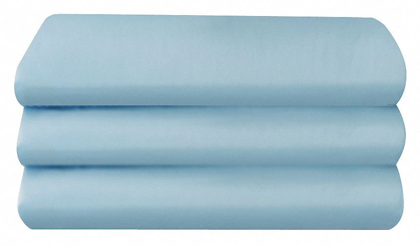 Cot Sheet, Toddler Size, Width 22 in, Length 40 in, 50% Polyester & 50% ...