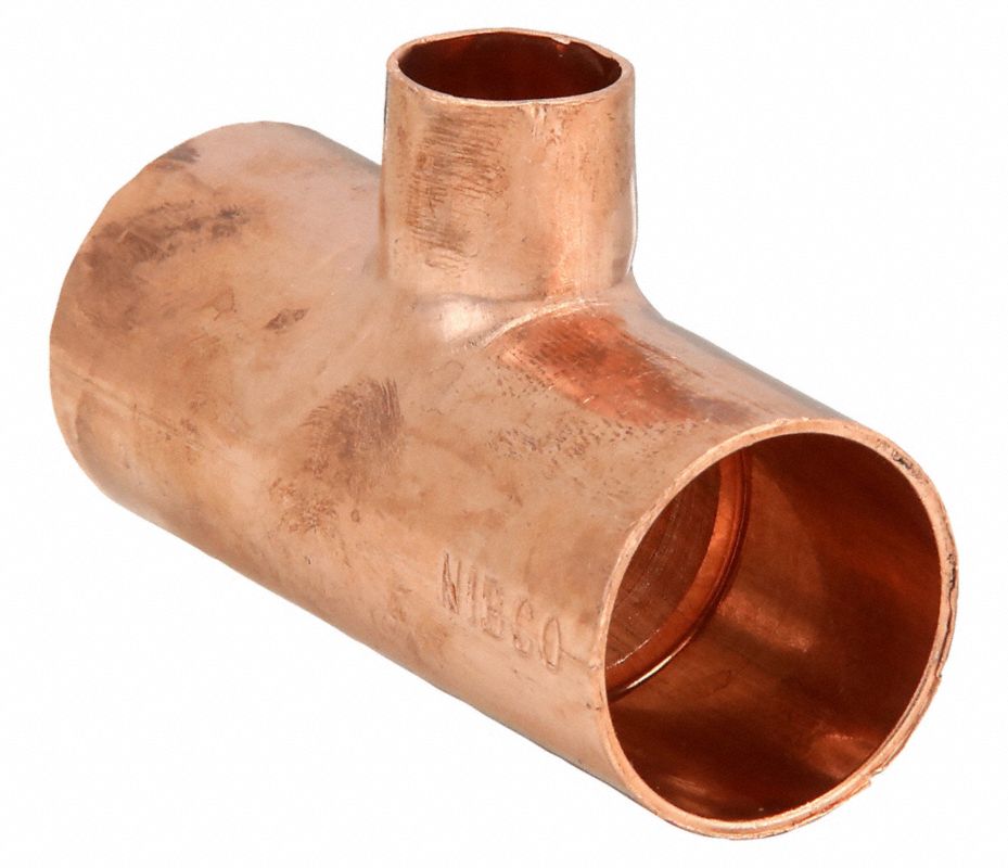 NIBCO T Reductora,CxCxC,Tubo 1 x 1 x1/2 pulg. - Tees, Yees y Cruces de ...