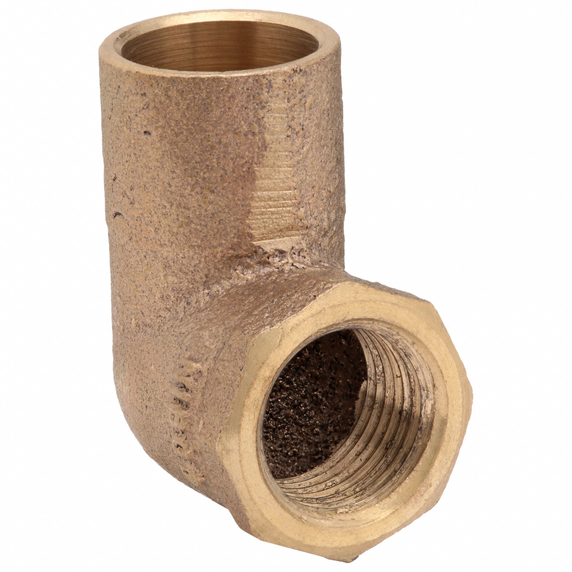 NIBCO, 1/2 in CTS x 3/8 in Pipe, Cup x FNPT, Sweat Fitting Elbow ...