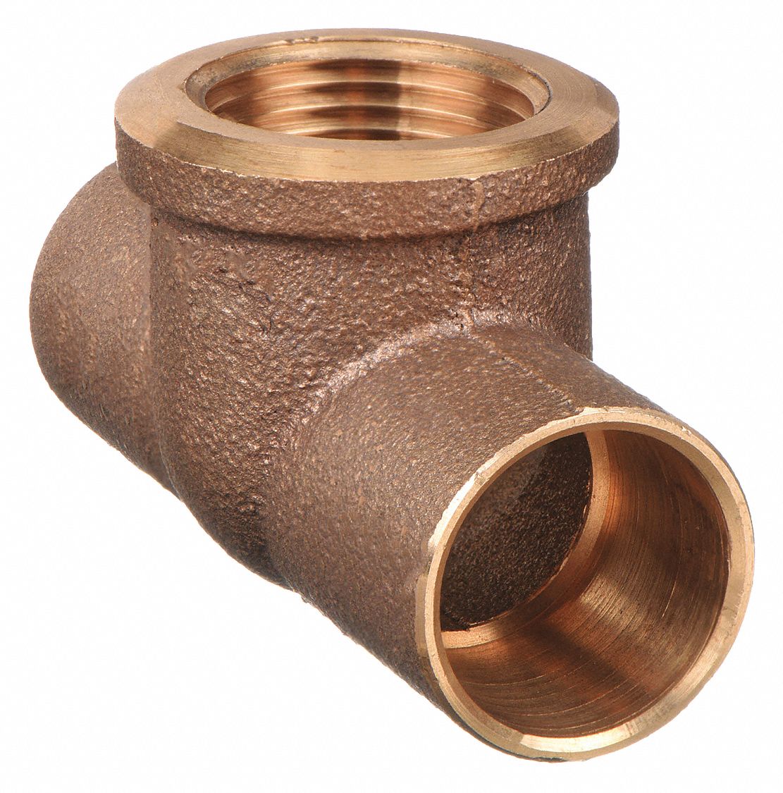 NIBCO, 3/4 in CTS x 3/4 in CTS x 3/4 in Pipe, Cup x Cup x FNPT, Sweat ...