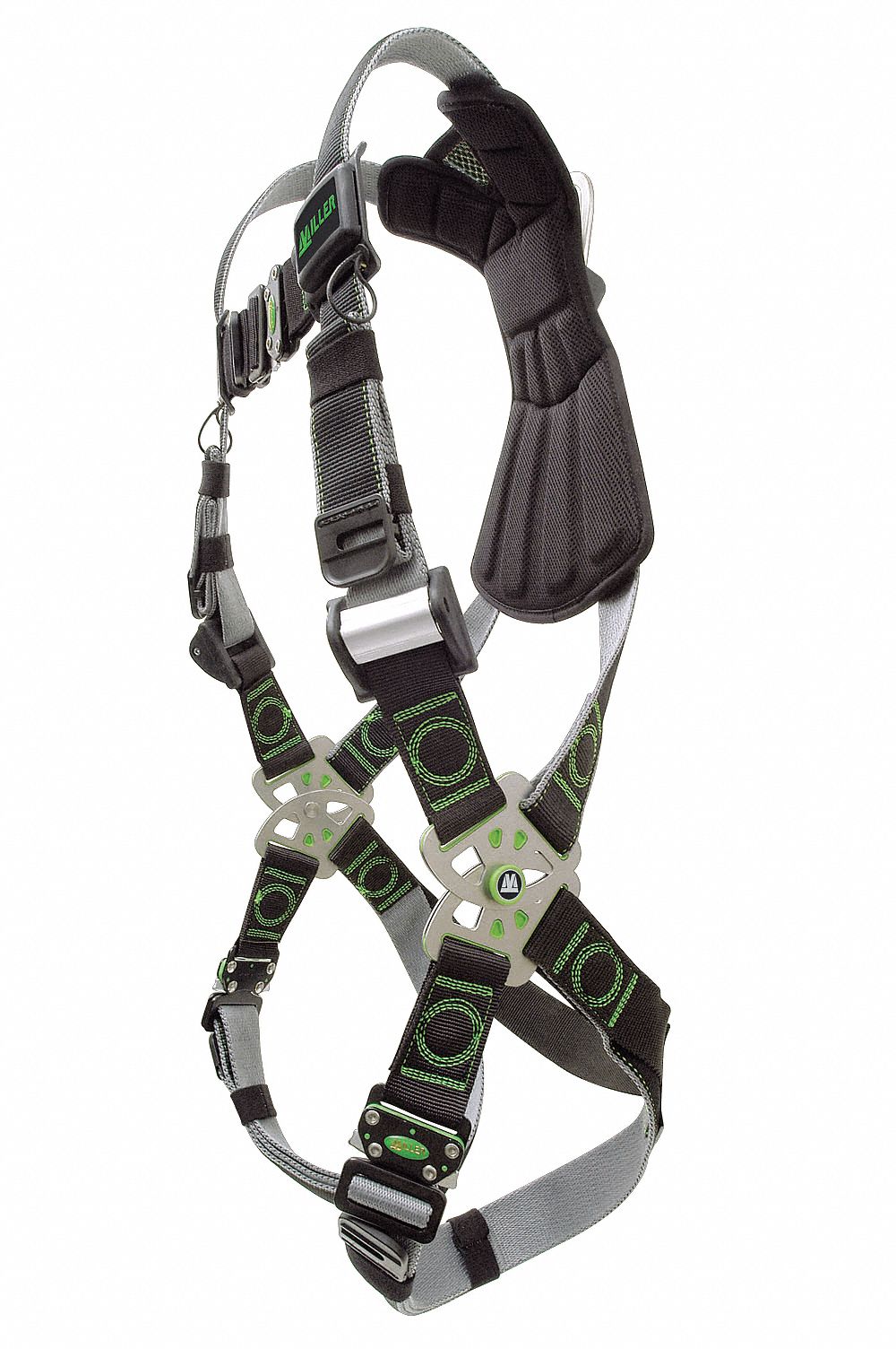 HONEYWELL MILLER Full Body Harness: Positioning, Vest Harness, Back ...
