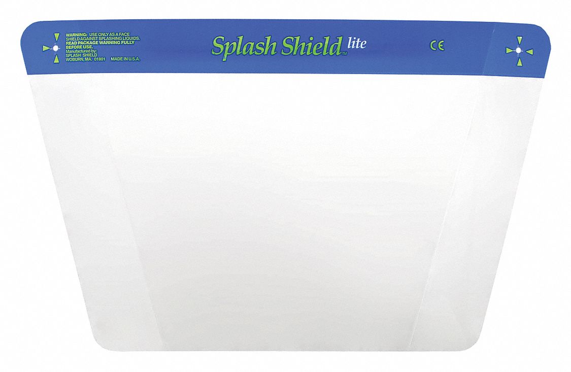 11 7/8 in Overall Wd, 7 1/2 in Overall Ht, Face Shield Visor - 5PAA5 ...