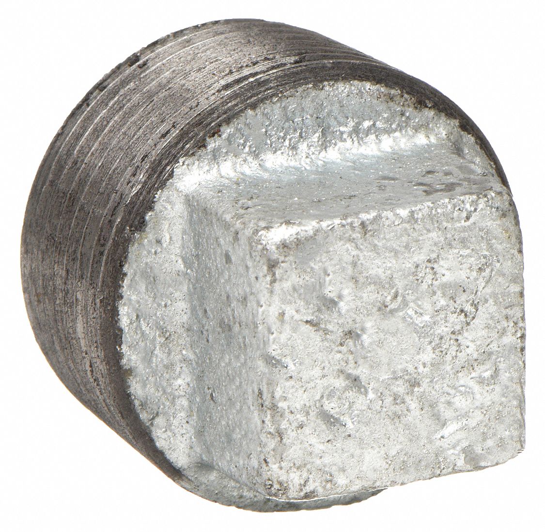 Malleable Iron, 1 in, Square Head Plug - 5PAT3|5PAT3 - Grainger