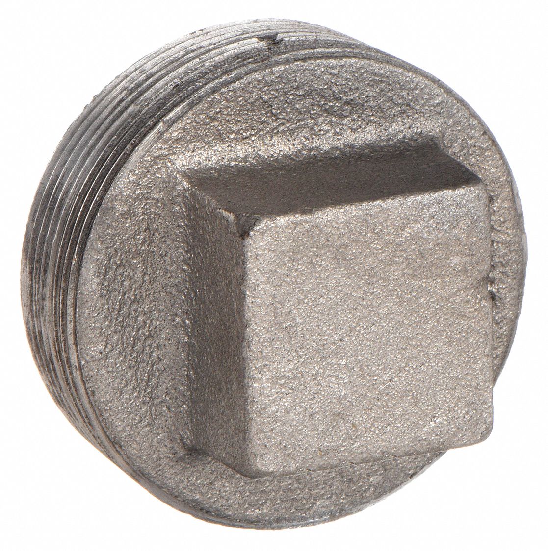 Malleable Iron, 2 in Fitting Pipe Size, Square Head Plug - 5PAV7|5PAV7 ...