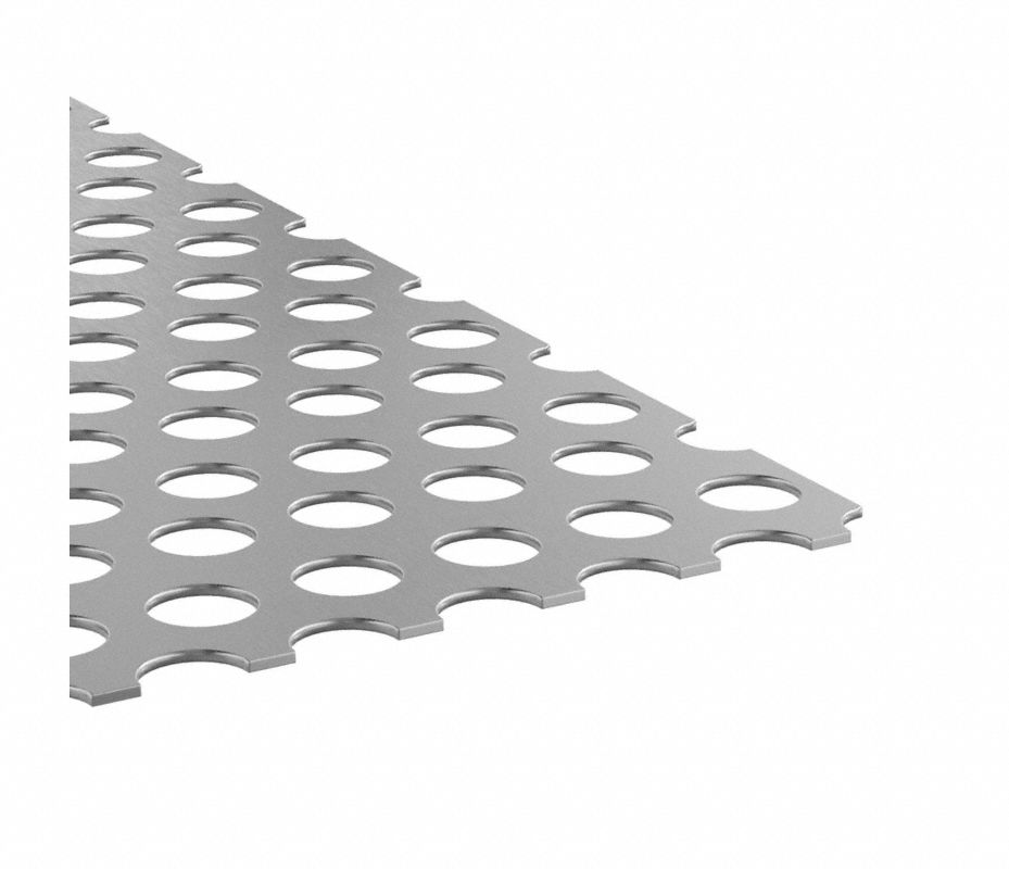 APPROVED VENDOR Lámina Perforada,Calibr 18,L 40 pulg. - 5PDF5 ...