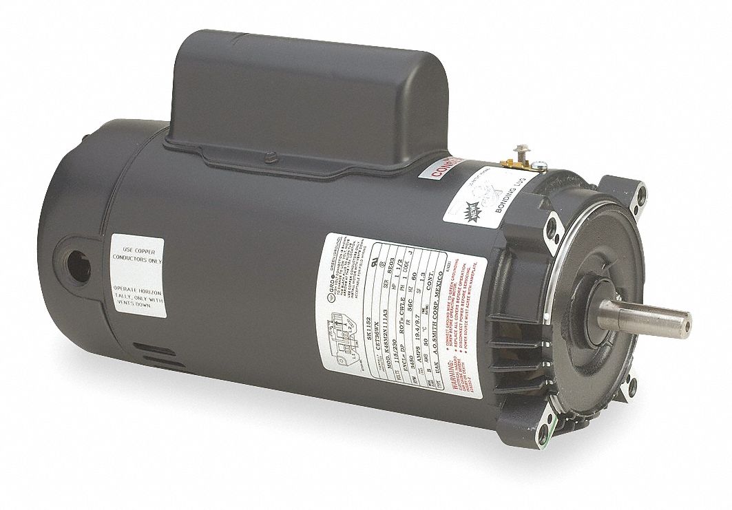 3 HP Pool Pump Motor, 230V, 56C Frame - Grainger