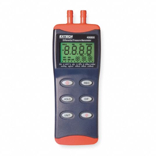 EXTECH Handheld Digital Monometer - 5PE72|406800 - Grainger