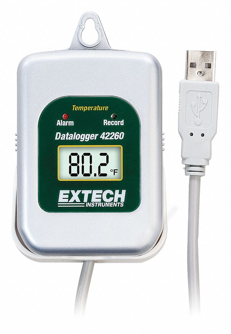 Data Logger,Temperature,-40 to 185 F - Grainger