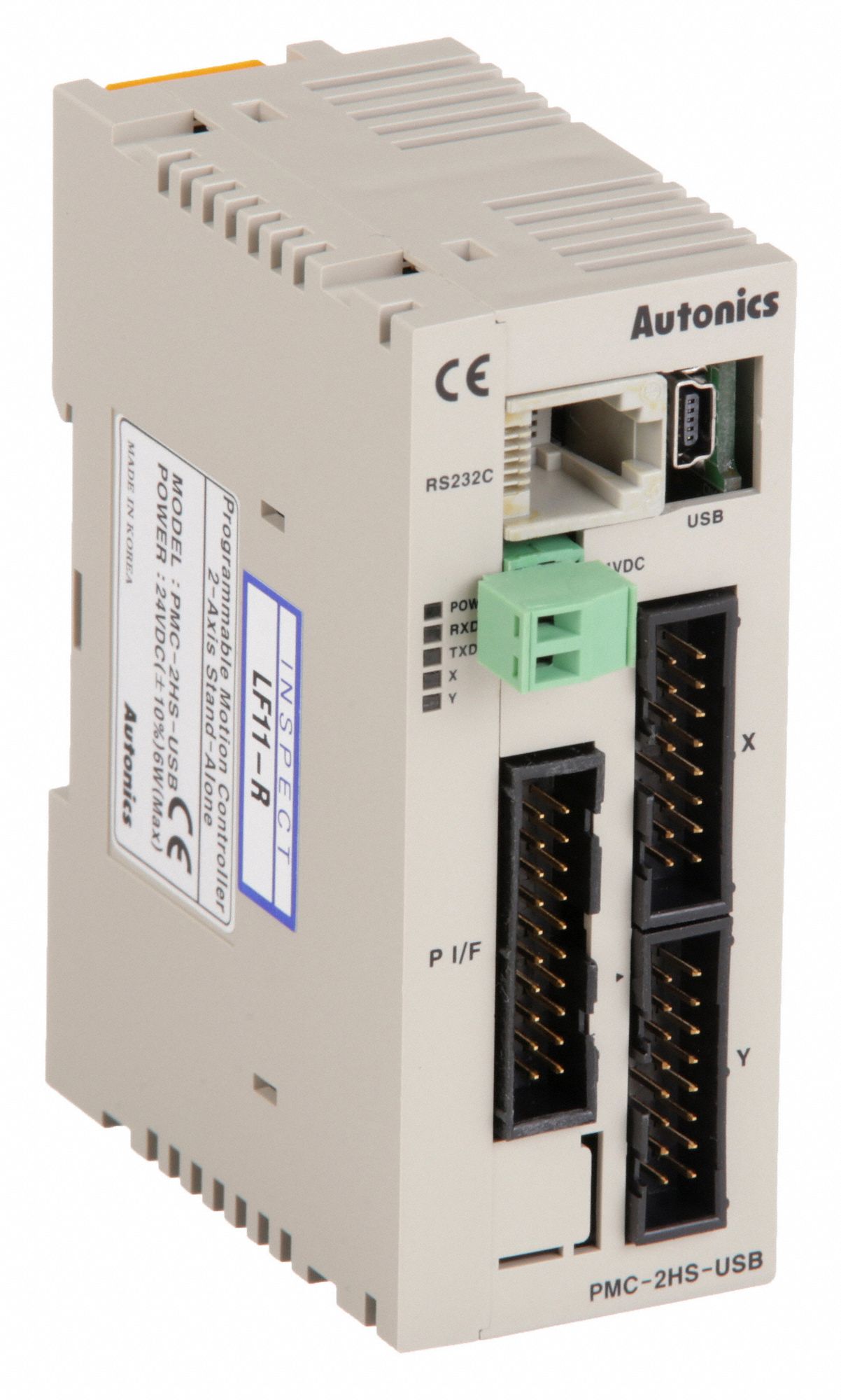 AUTONICS, 2 Axis, 64 Steps Per Axis, Stepper Motor Controller - 5PFF9 ...