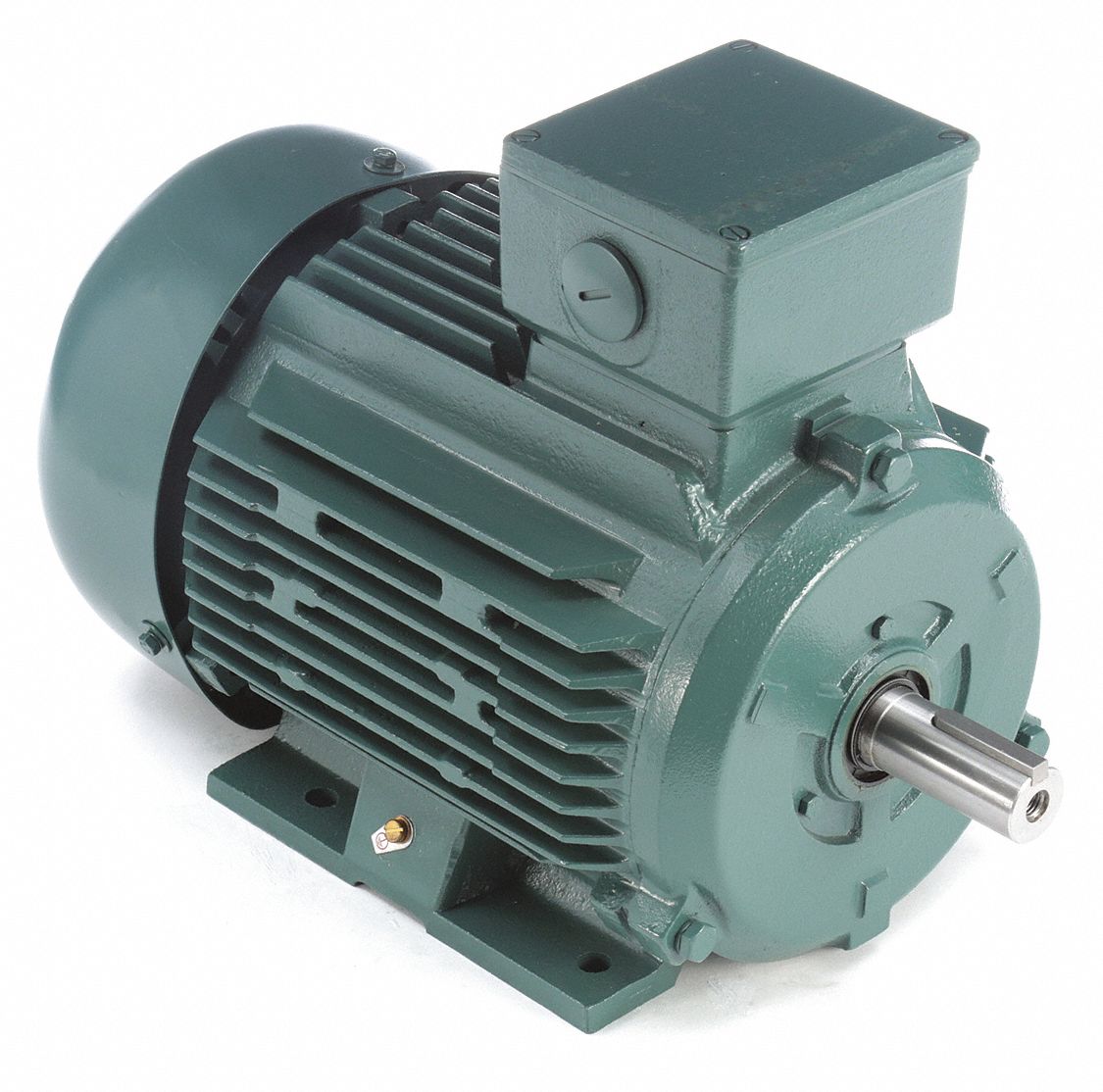 4 HP Premium Efficiency Metric Motor,3-Phase,3520 Nameplate RPM,230/460 ...