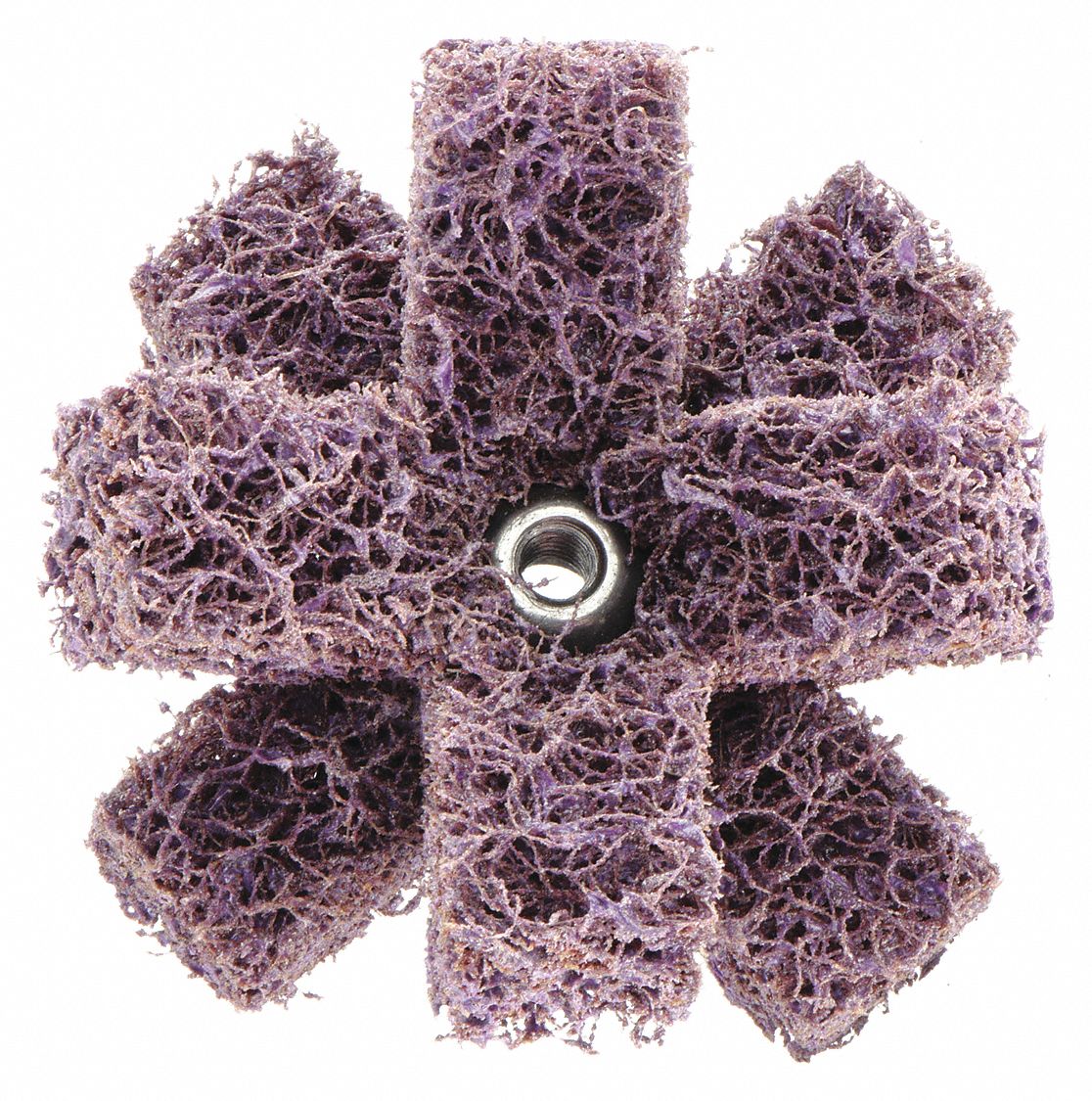 SCOTCH-BRITE, 2 in Dia x 1/2 in W, #8-32 Eyelet, Cross Buff - 5PHY2 ...