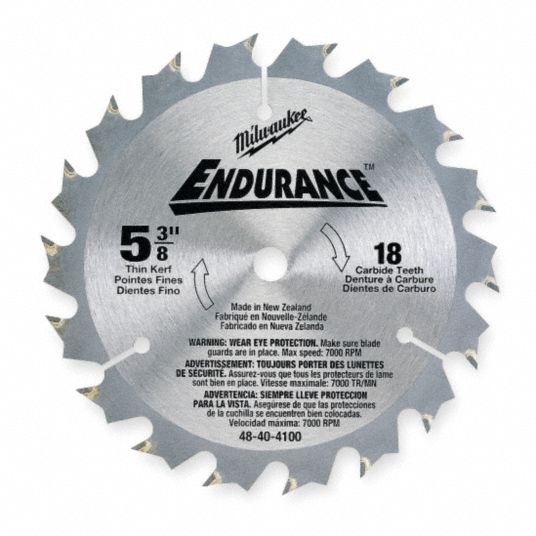 Circular Saw Blade, 5 3/8 in Blade Dia. - Grainger