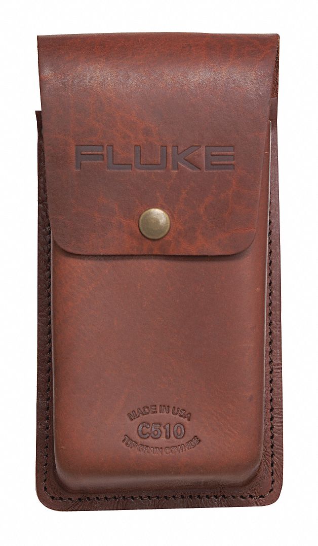 FLUKE, 2 3/8 in x 5 in x 9 in, Leather, Carrying Case - 5PR85|Fluke ...