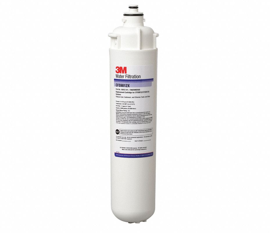 3M WATER FILTRATION PRODUCTS Sustitución d/Filtro Cartuch,9000gal ...