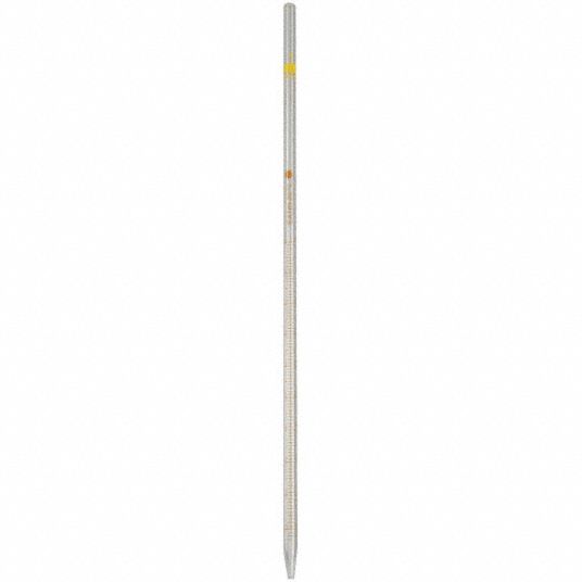 1 mL Capacity, 0.1 mL Graduation Increments, Volumetric Pipette - 5PTA6 ...