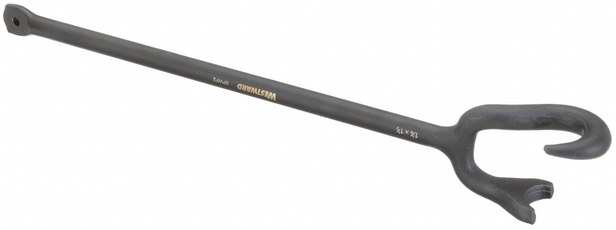 WESTWARD, 1 3/8 in_1 1/2 in Head Size, 21 1/4 in Overall Lg, Claw Valve ...