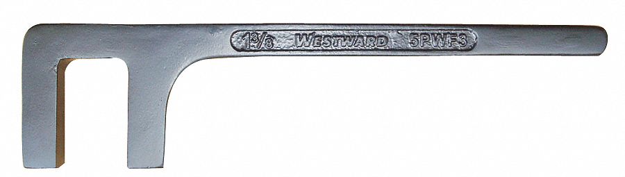 WESTWARD F-Type Valve Wheel Wrench: 1 3/8 in Head Size, 17 1/2 in ...