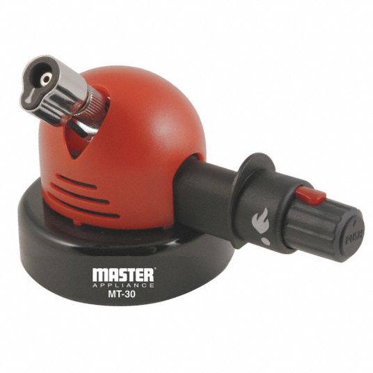 MASTER APPLIANCE, 60 min Run Time, Butane Torch, Table-Top Microtorch ...