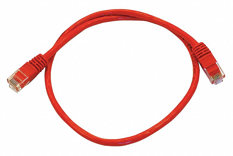 MONOPRICE, Unshielded, Cat 5e, Voice and Data Patch Cord - 5PZT9|3372 ...