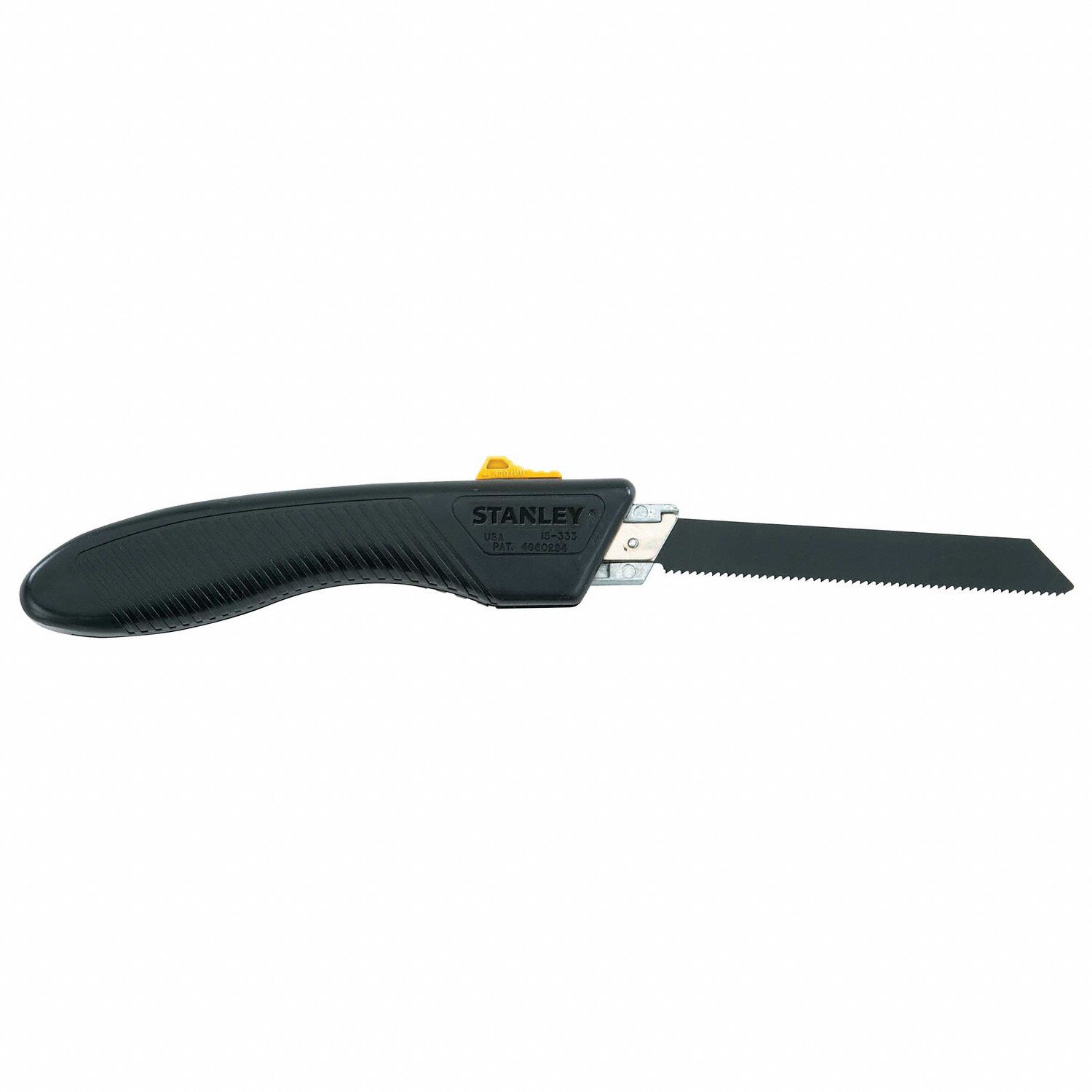STANLEY, 6 in Blade Lg, Steel, Folding Utility Saw - 5R811|15-333 ...