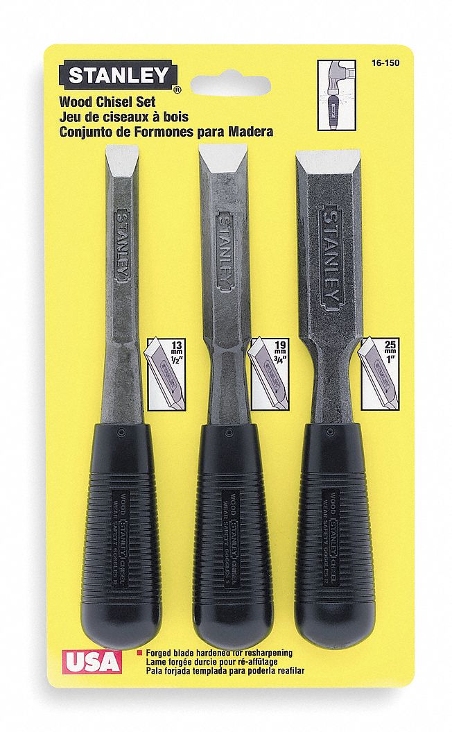 Wood Chisel Set 3 PC - Grainger