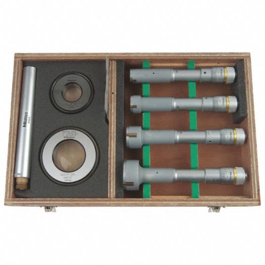 MITUTOYO Mechanical 3-Point Inside Micrometer, Inside Micrometer Type 3 ...
