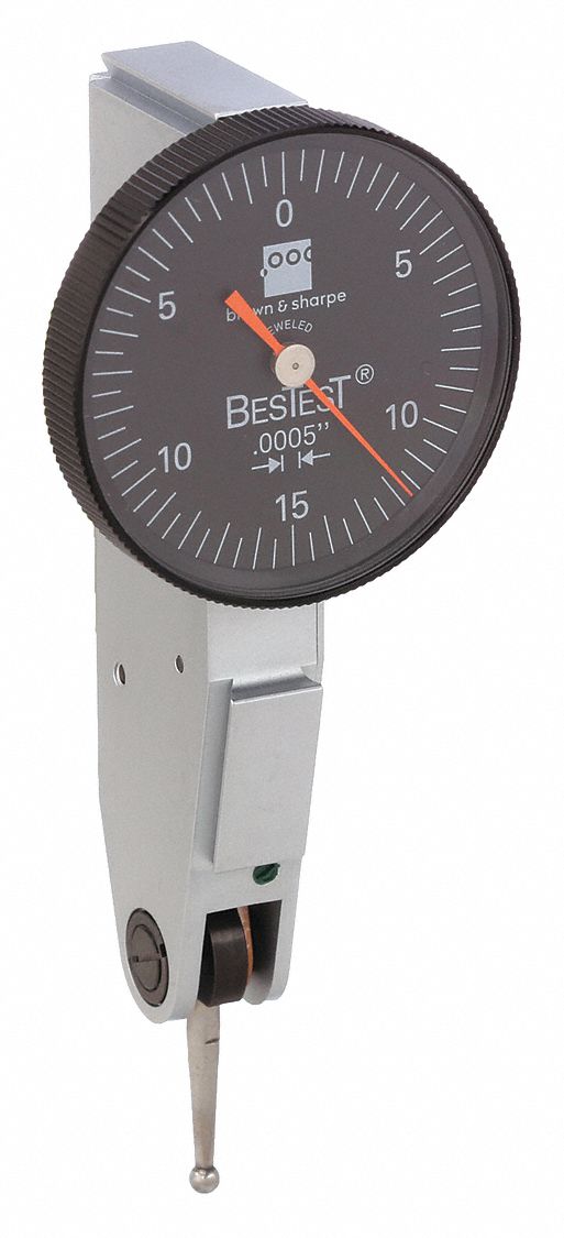 TESA BROWN & SHARPE, 0 in to 0.03 in, Horizontal, Horizontal Dial Test ...