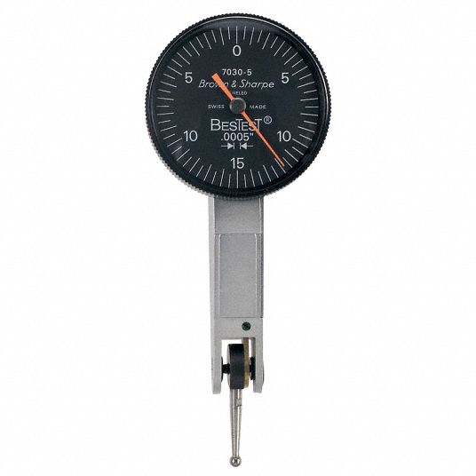 TESA BROWN & SHARPE Horizontal Dial Test Indicator, Horizontal ...