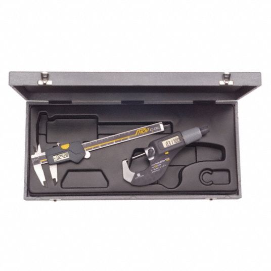 Precision Measuring Tool Kit, 2pc, Number of Pieces 2 - Grainger