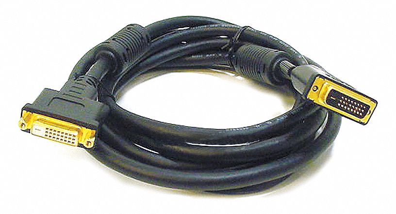 MONOPRICE, DVI-D Male to Dual Link DVI-D M/F Extension Connection ...