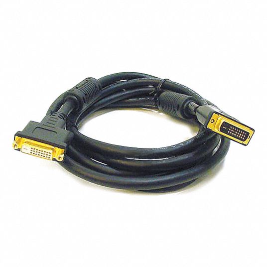 MONOPRICE, DVI-D Male to Dual Link DVI-D M/F Extension Connection ...