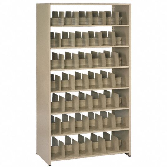 TENNSCO, Open Back, 70 Dividers, Open-File Shelves - 5RGY5|248848PC ...