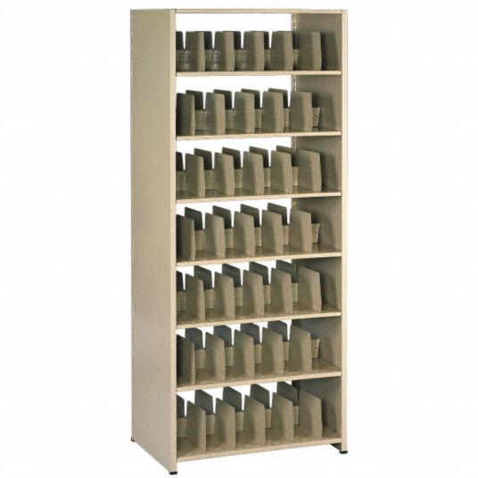 TENNSCO, Open Back, 70 Dividers, Open-File Shelves - 5RGZ1|3088PC ...
