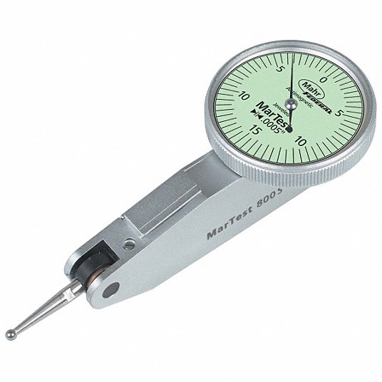MAHR, Horizontal, 0 in to 0.03 in Range, Horizontal Dial Test Indicator ... MAHR, Horizontal, 0 in to 0.03 in Range, Horizontal Dial Test Indicator ...